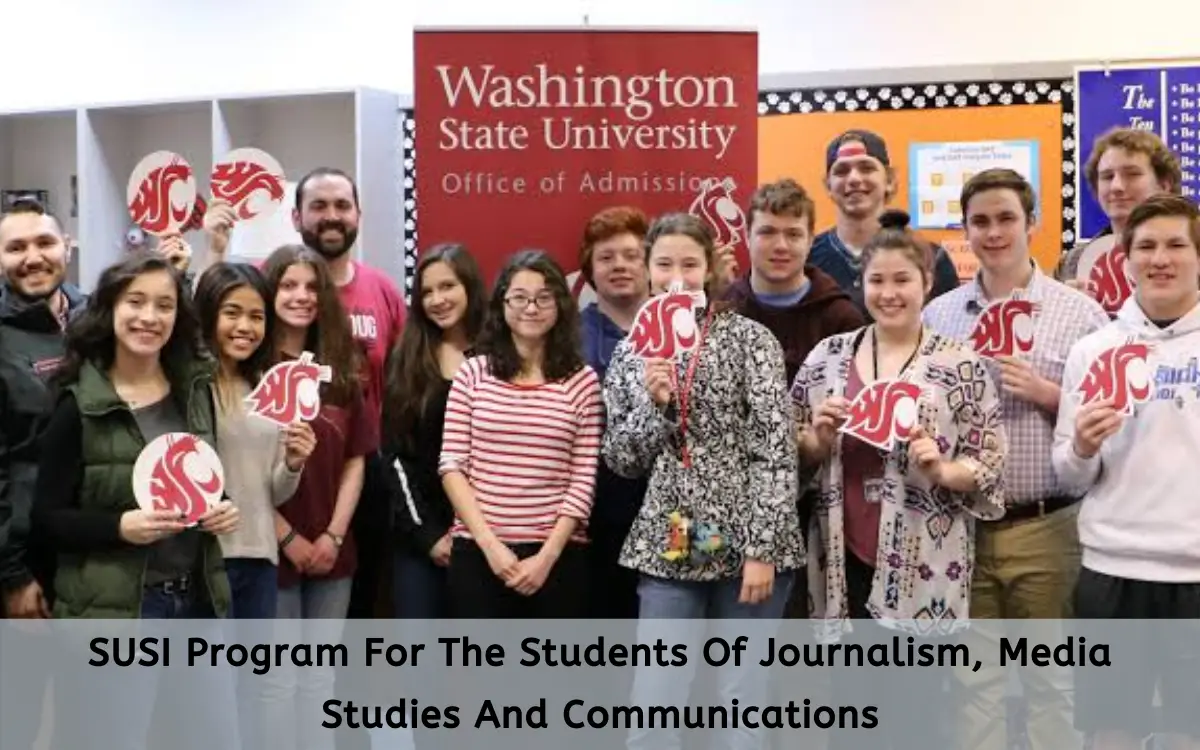 SUSI Program for the Students of Journalism, Media Studies and ...