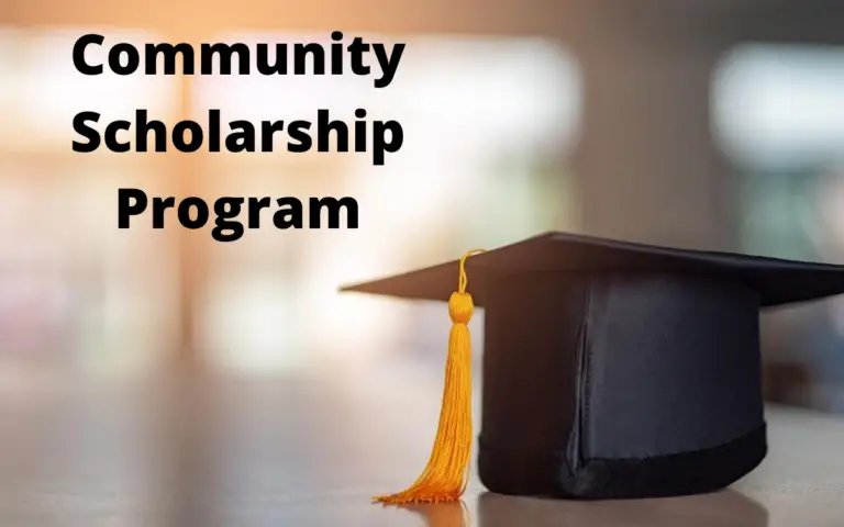 Community Scholarship Program - 2022 HelpToStudy.com 2023