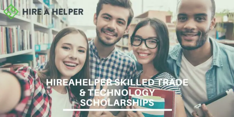 HireAHelper Skilled Trade & Technology Scholarships - 2022 HelpToStudy ...