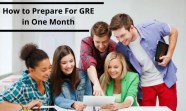 How To Prepare For GRE In One Month