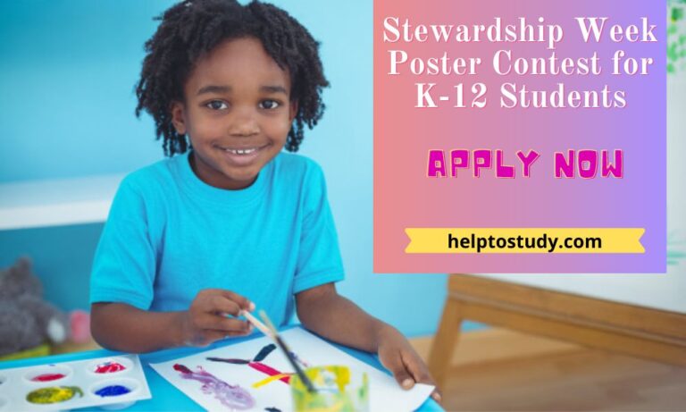 Stewardship Week Poster Contest for K-12 Students