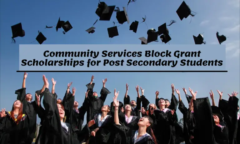 Community Services Block Grant Scholarships