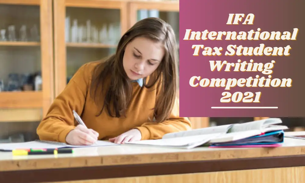 IFA International Tax Student Writing Competition 2021