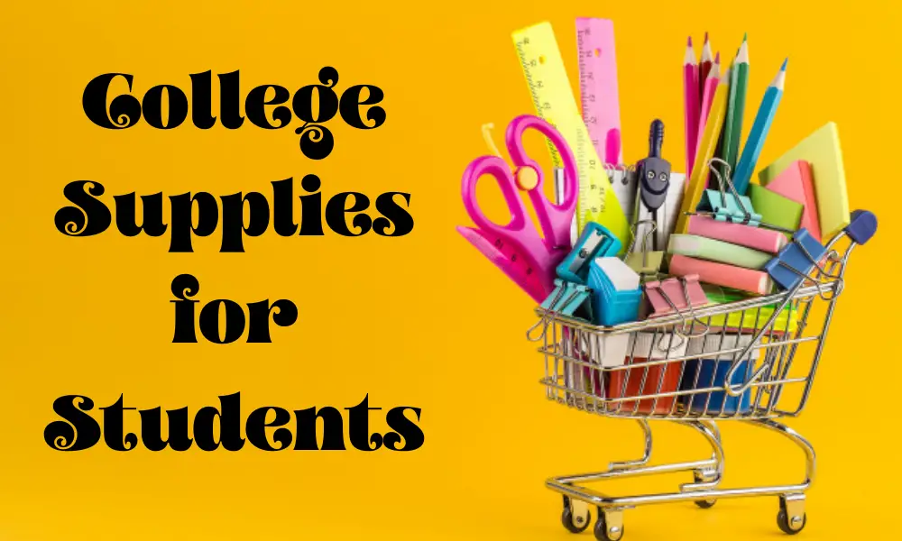 College Supplies for Students