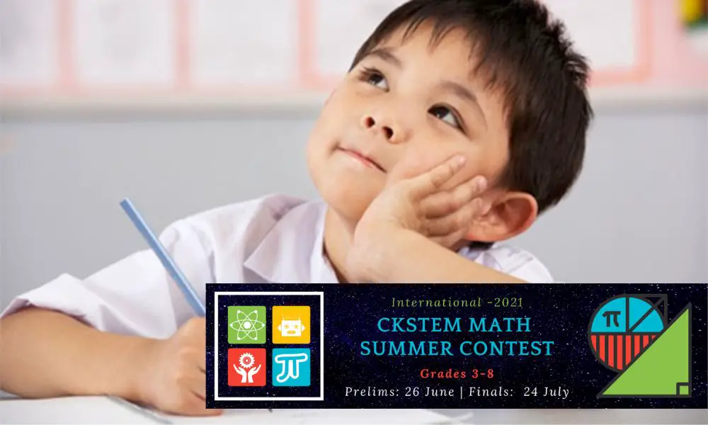 Math Summer Contest for 3 to 8 Grade Students