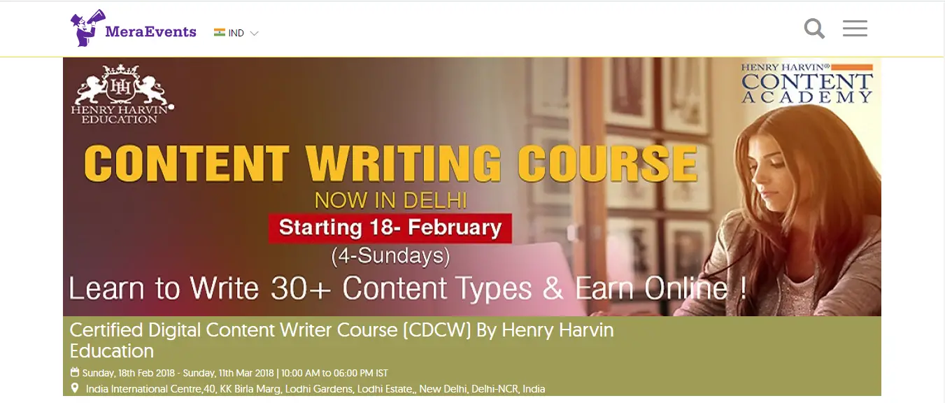 Best Courses for Content Writing