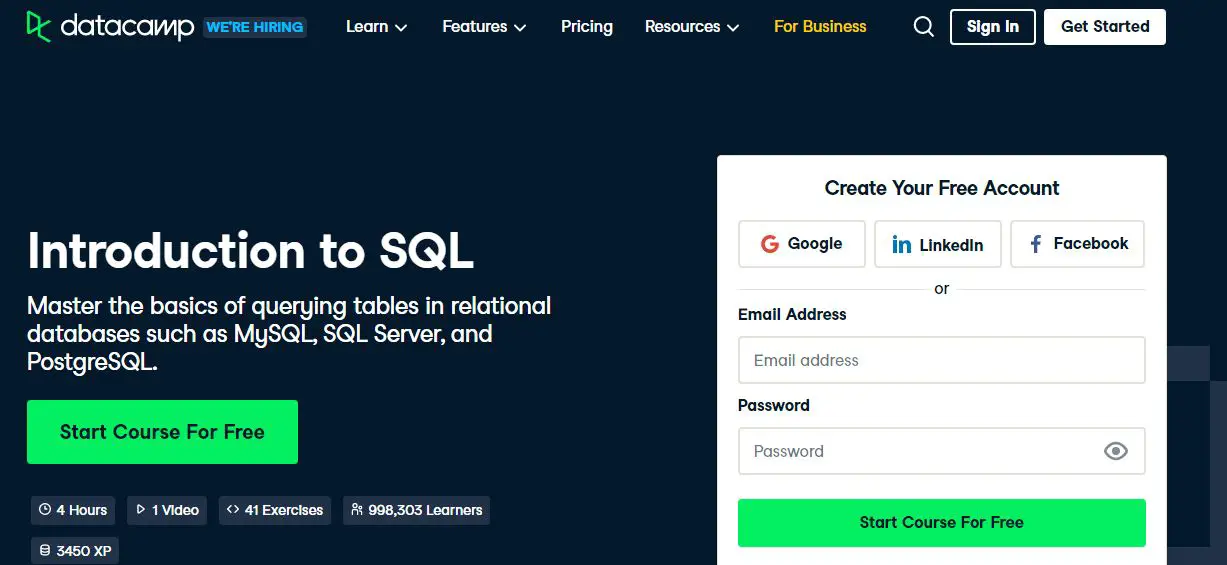 Best Datacamp Courses