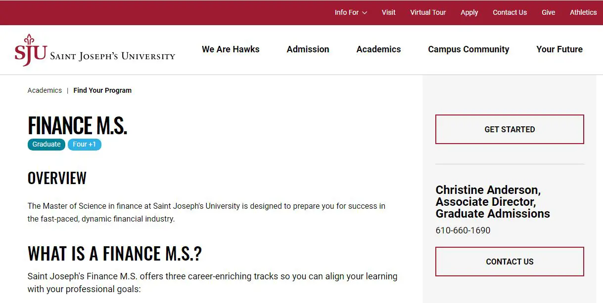 Best Masters in Finance Courses