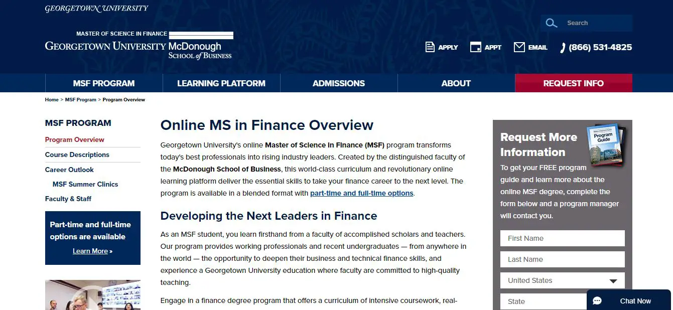 Best Masters in Finance Courses