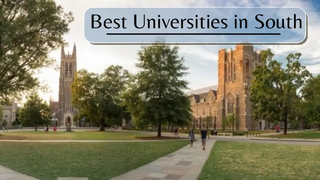 Best Universities in South