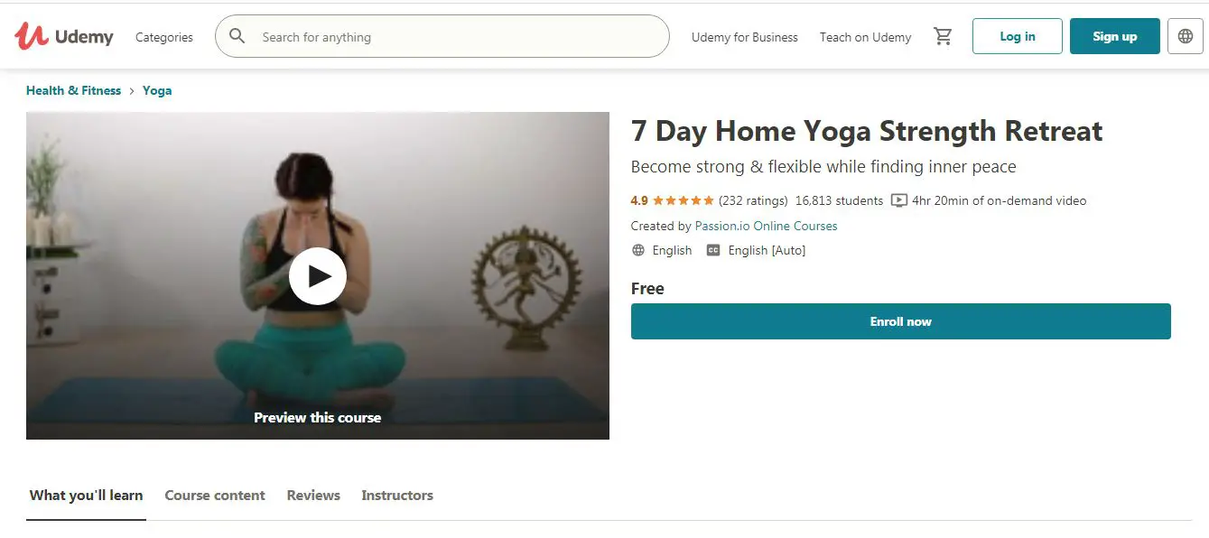 Best Yoga Courses Online Free