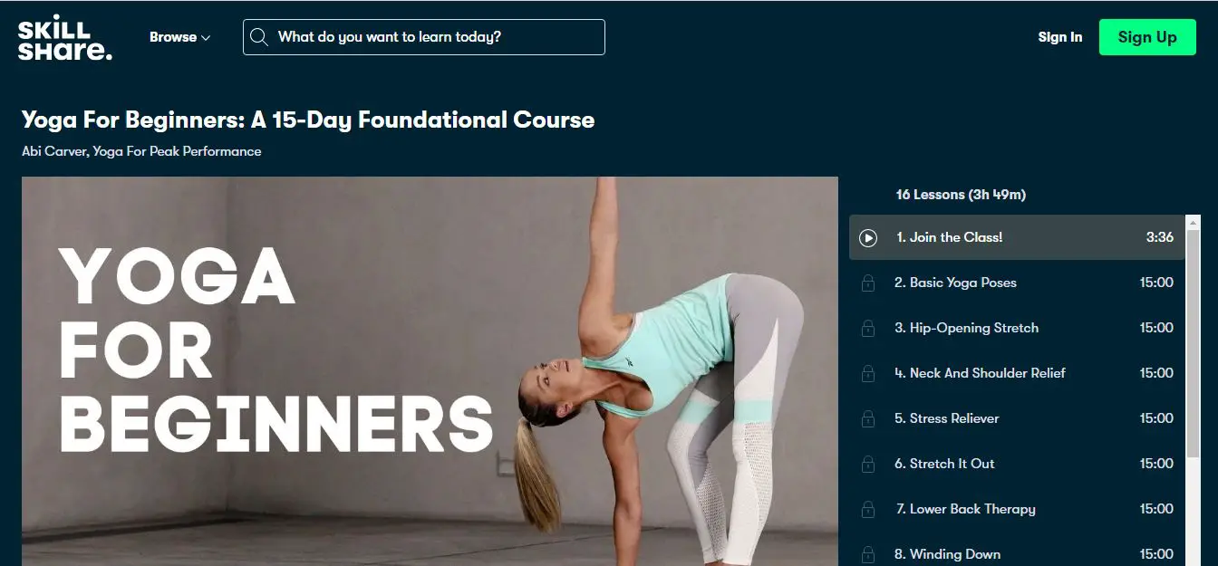 Best Yoga Courses Online Free