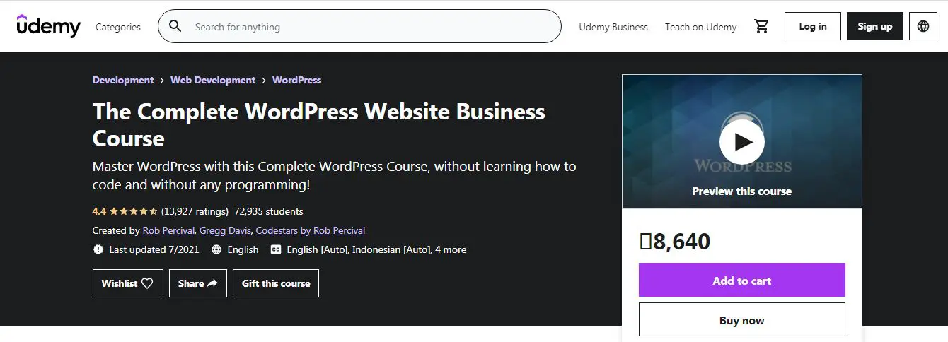 Udemy Best Wordpress Courses