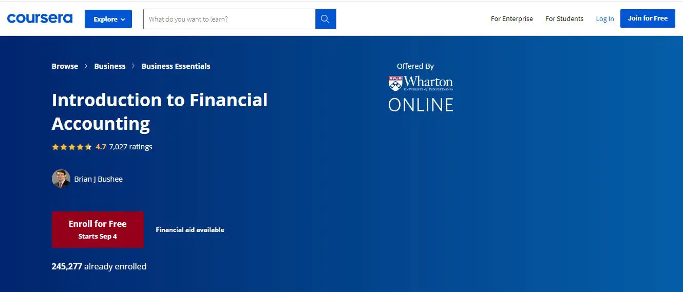 Best Financial Accounting Courses