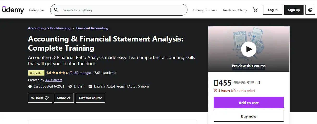 Best Financial Accounting Courses