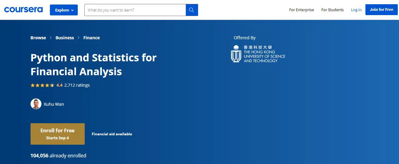 Best Financial Analyst Courses Online